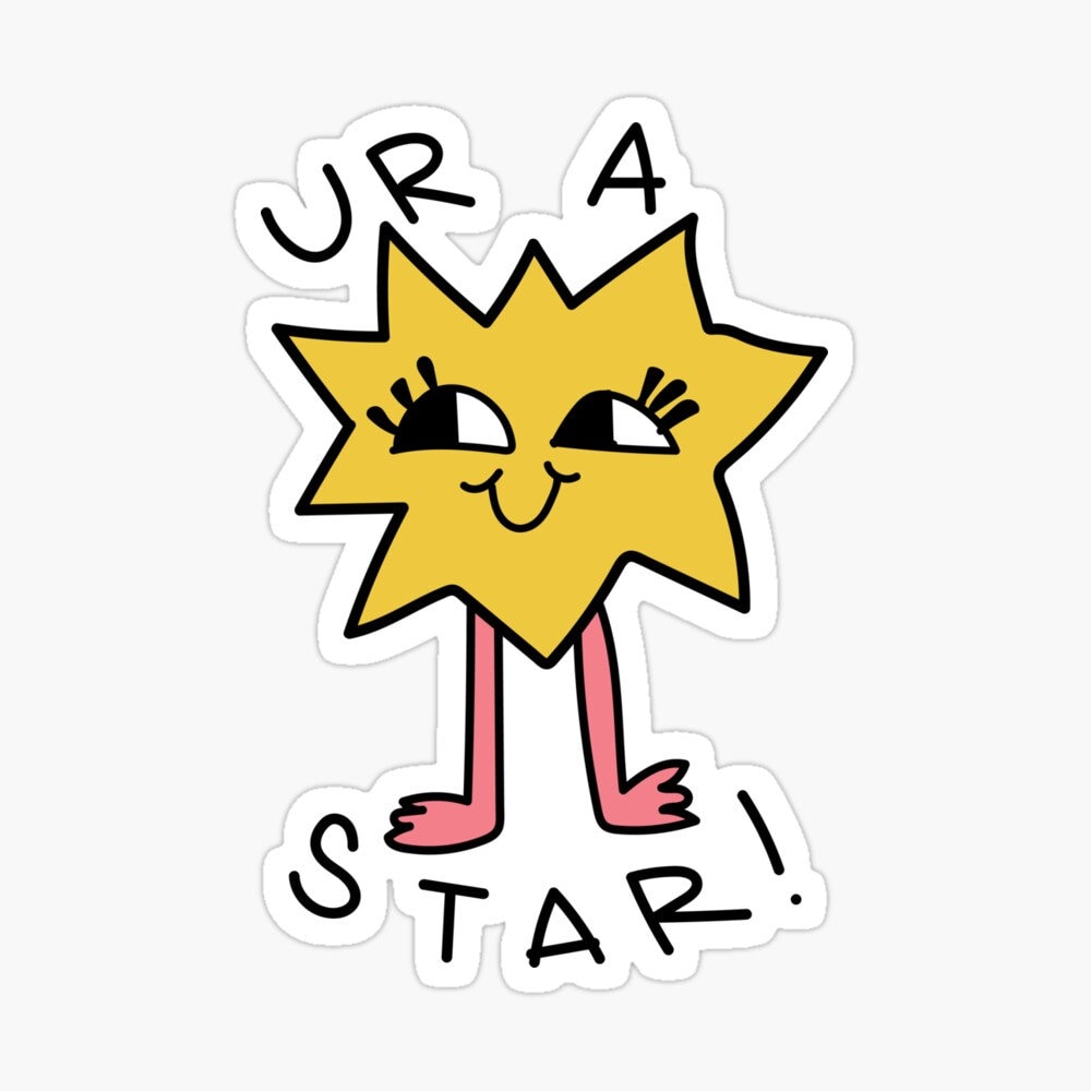 Ur A Star Sticker - Etsy