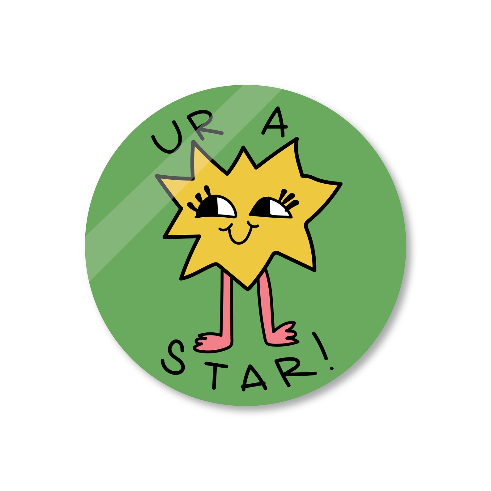 Ur A Star Sticker - Etsy