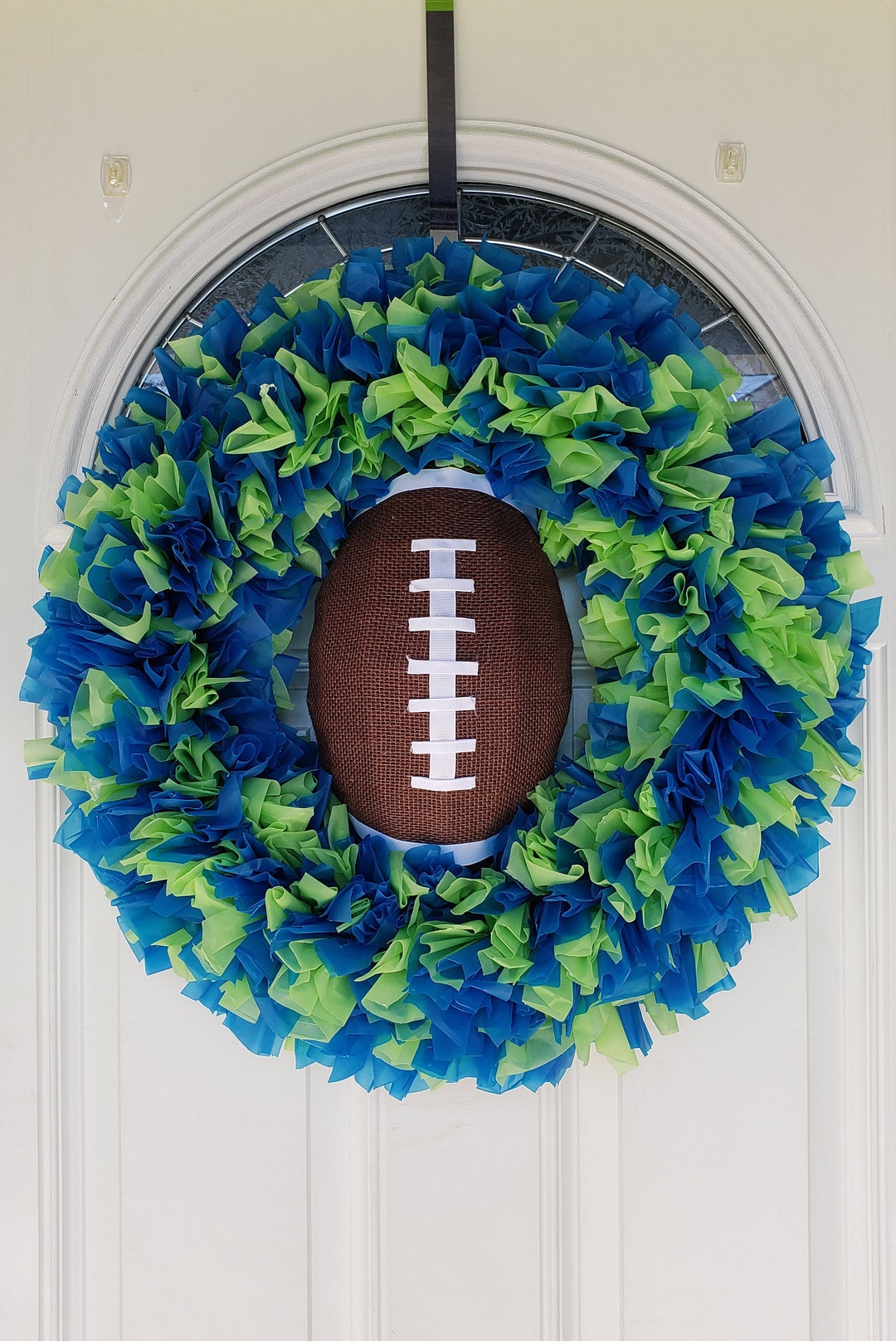 Seahawks NFL Football Team Spirit Wreath - Etsy