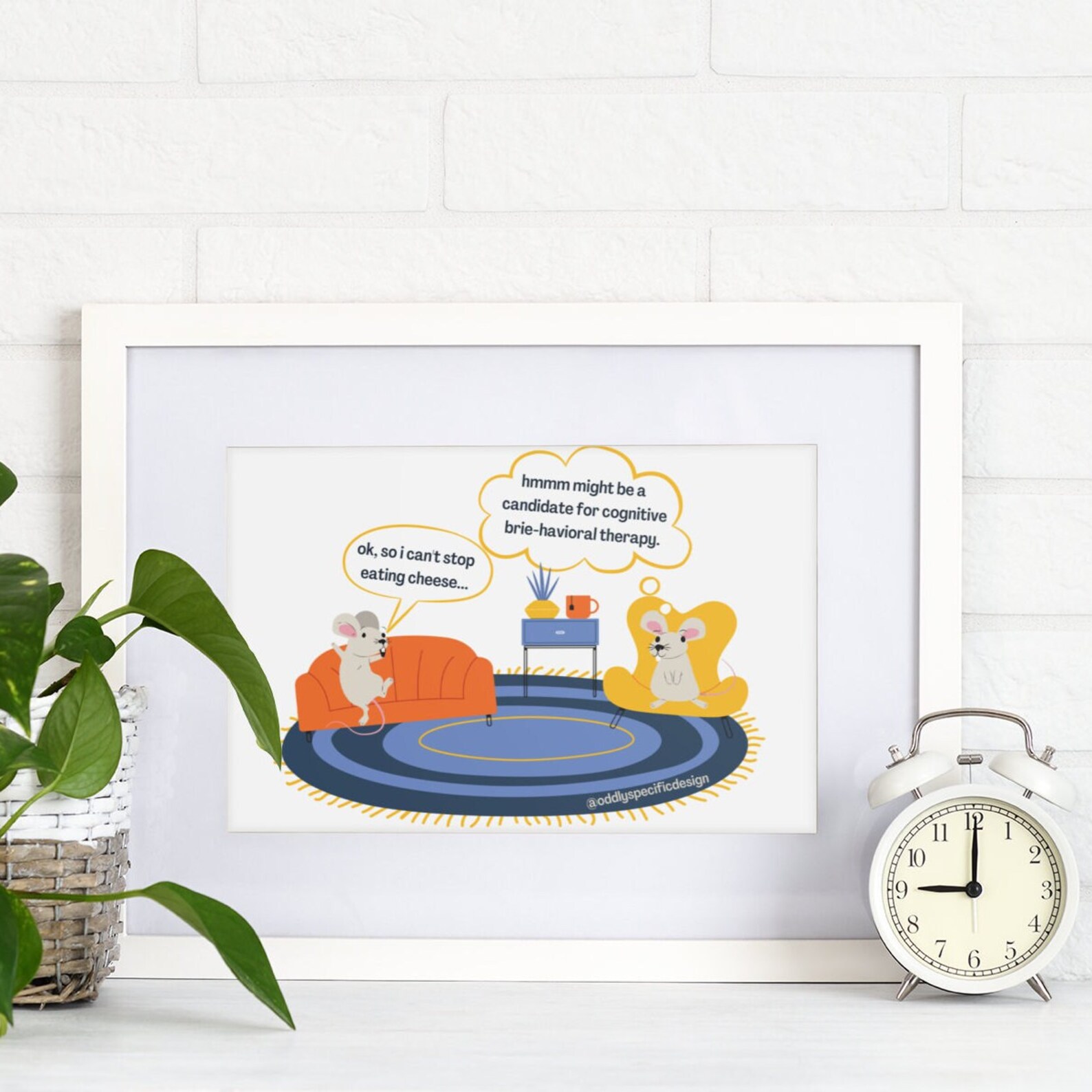 Funny Therapy Office Decor, CBT Therapy, Therapy Office Decor ...