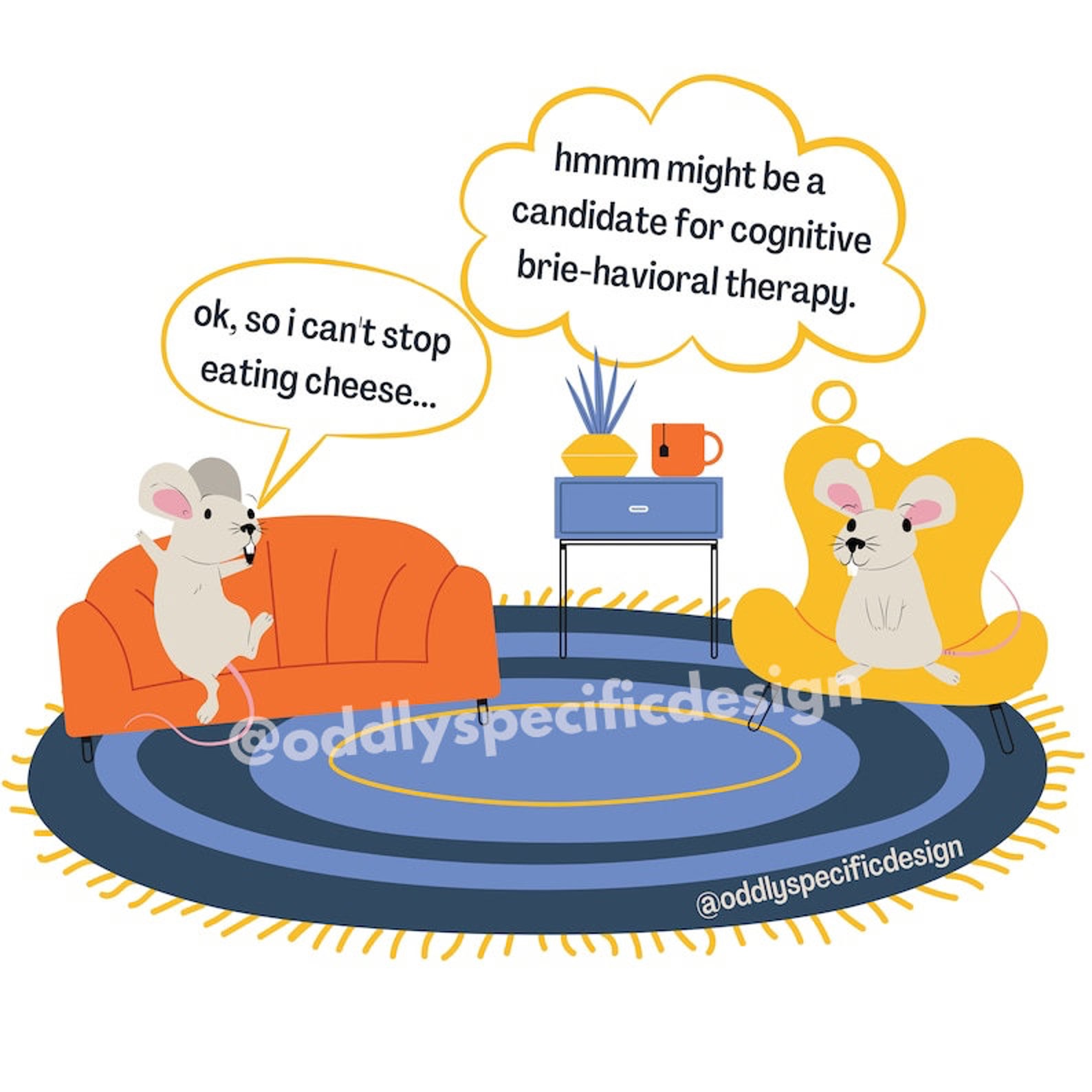 Funny Therapy Office Decor, CBT Therapy, Therapy Office Decor ...