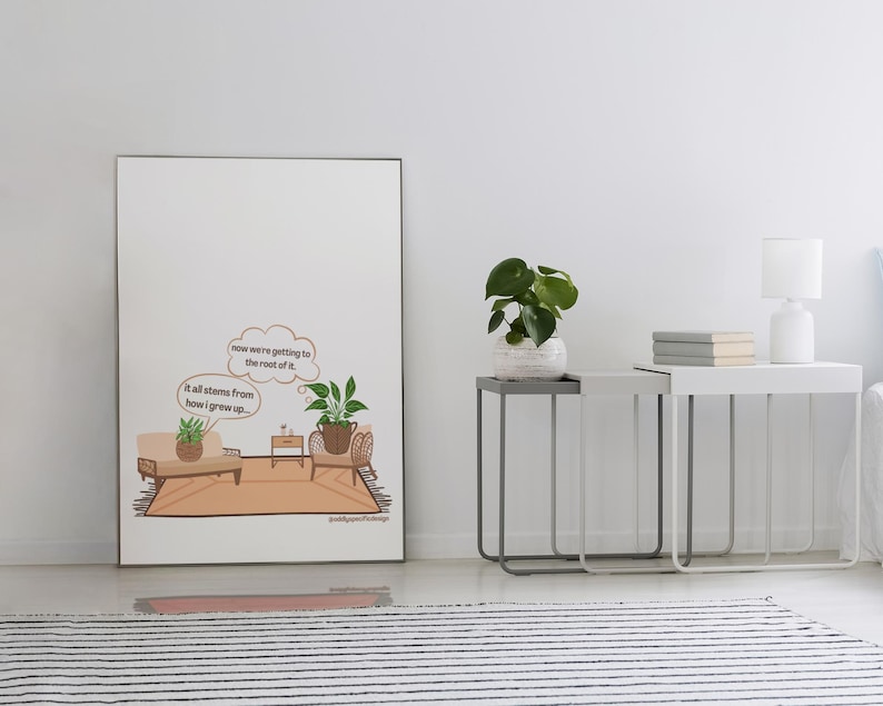 Funny Therapy Office Decor, Plant Therapy, Therapy Office Decor ...