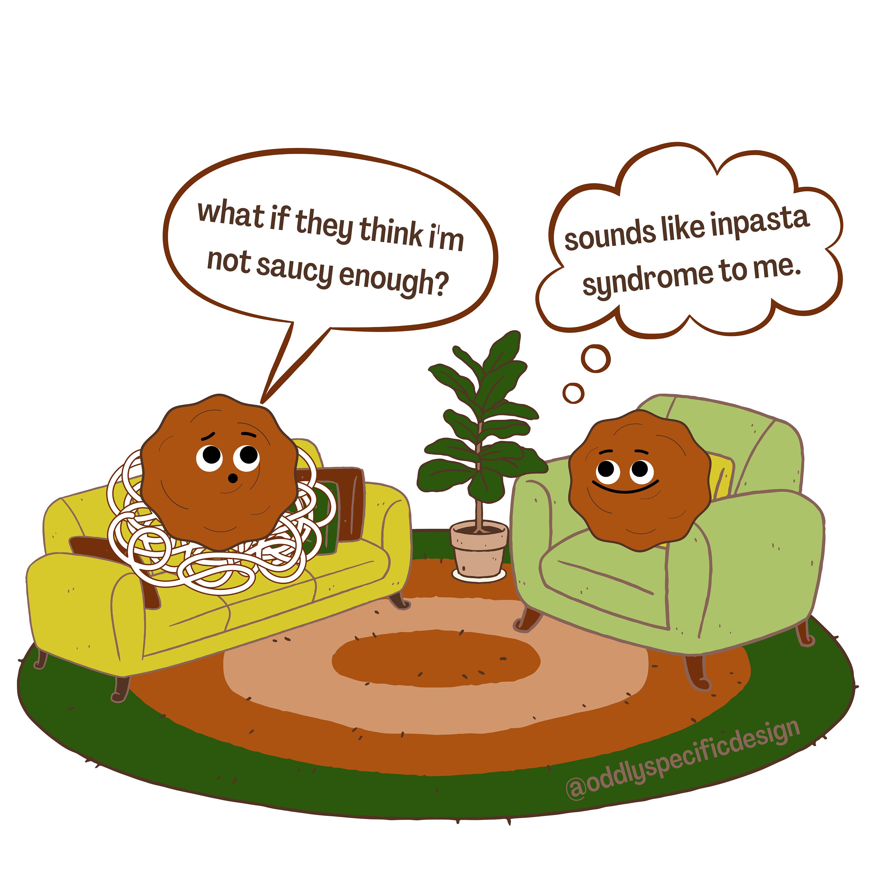 Funny Therapy Office Decor Imposter Syndrome Therapy Office - Etsy