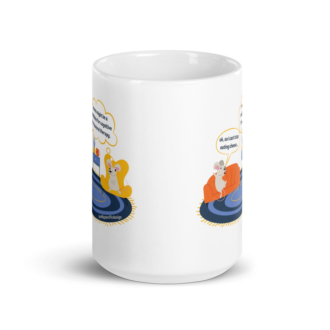 Funny Therapist Mug Psychiatrist Mug CBT Therapy Mug Mental - Etsy