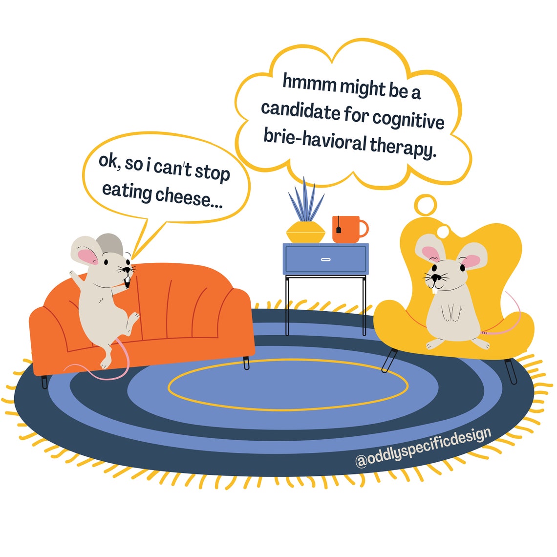 Funny Therapy Office Decor CBT Therapy Therapy Office Decor - Etsy