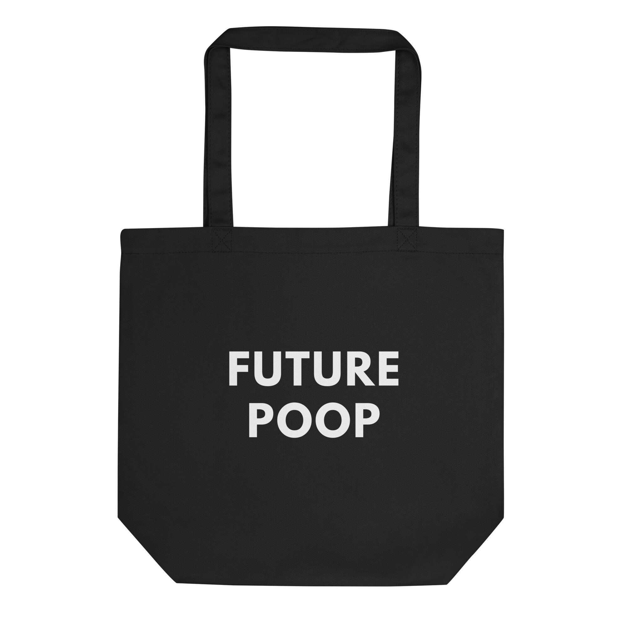Future Poop Grocery Tote Organic Cotton Eco Tote Bag April - Etsy