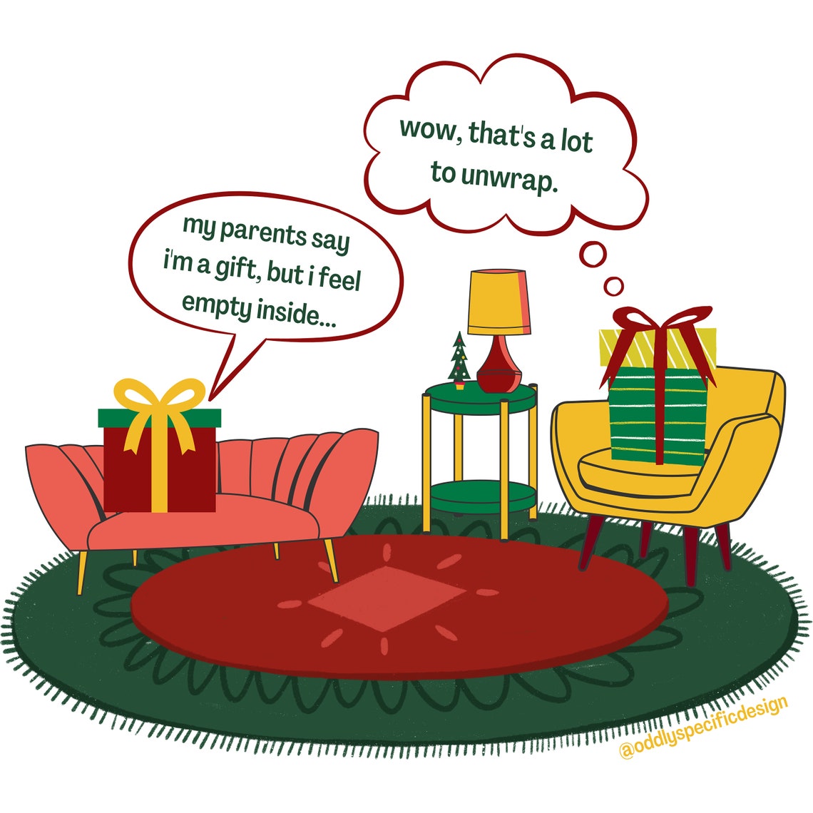 Funny Therapy Office Decor, Christmas Therapy, Therapy Office Decor ...