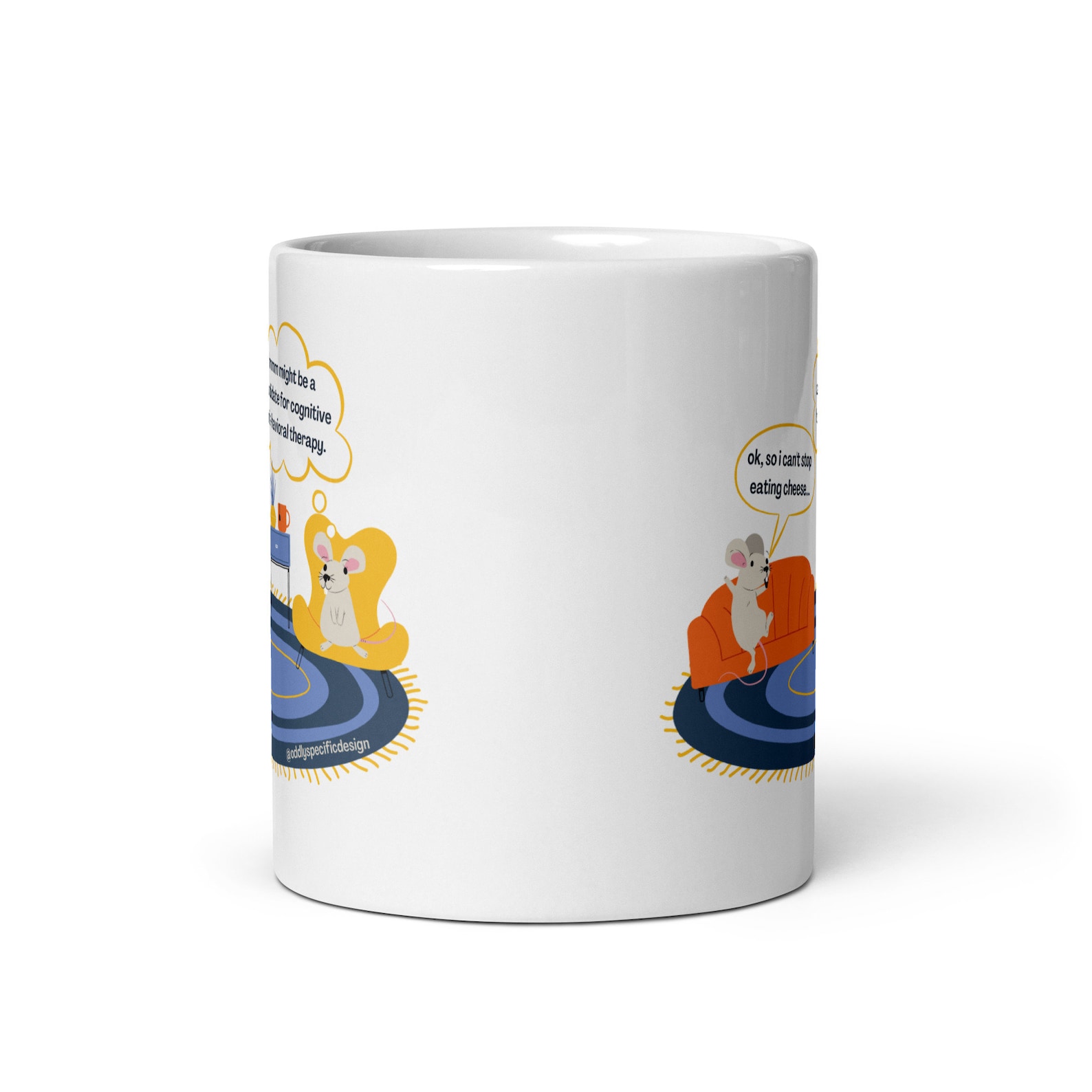 Funny Therapist Mug Psychiatrist Mug CBT Therapy Mug Mental - Etsy