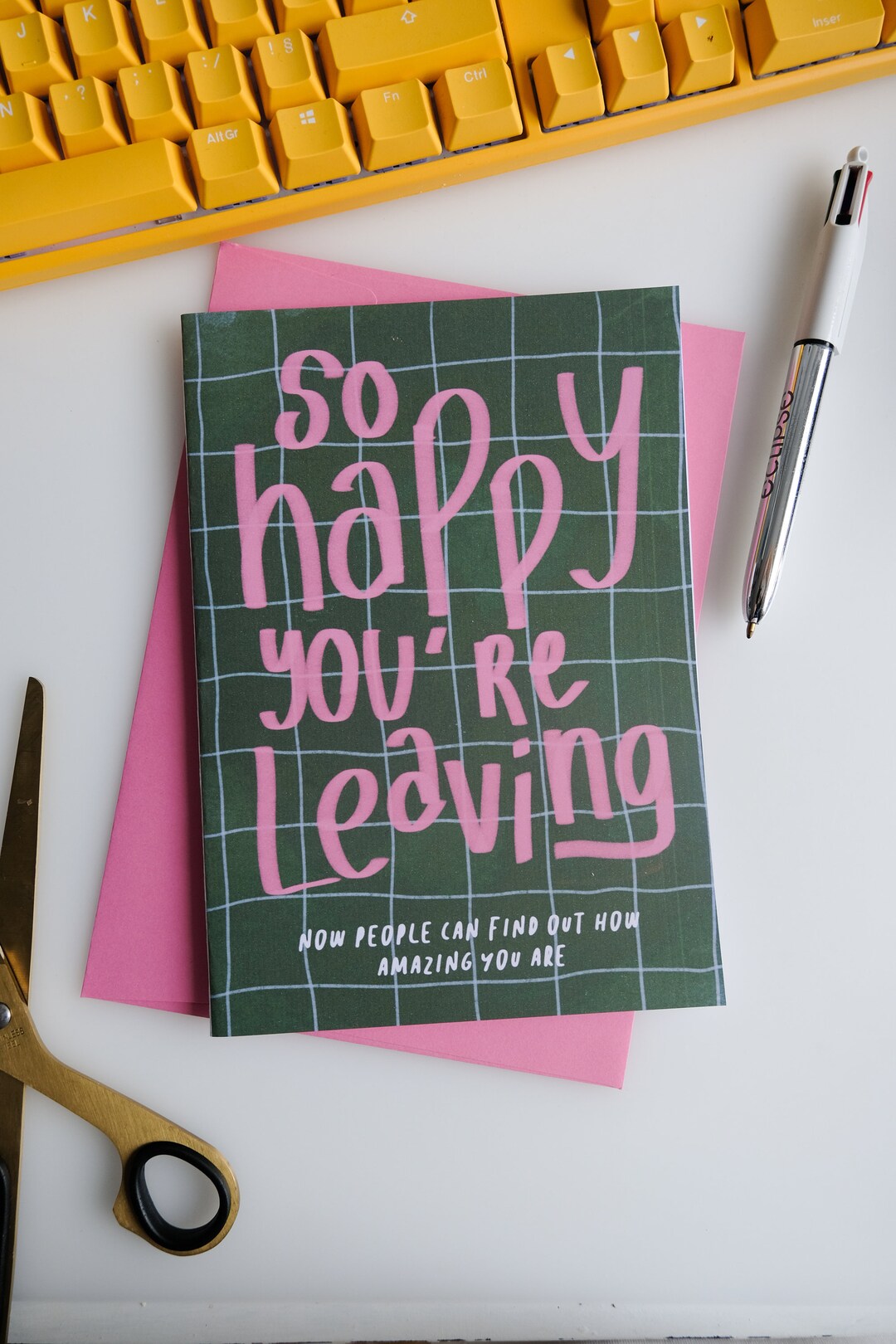 Resignation Card - so Glad You're Leaving! - Etsy