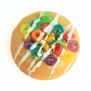 Donut Soap, Sprinkle Drizzle Doughnut, Novelty Dessert , Fake Food ...