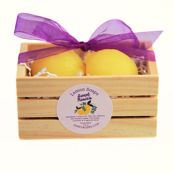 Lemon Soap - Etsy