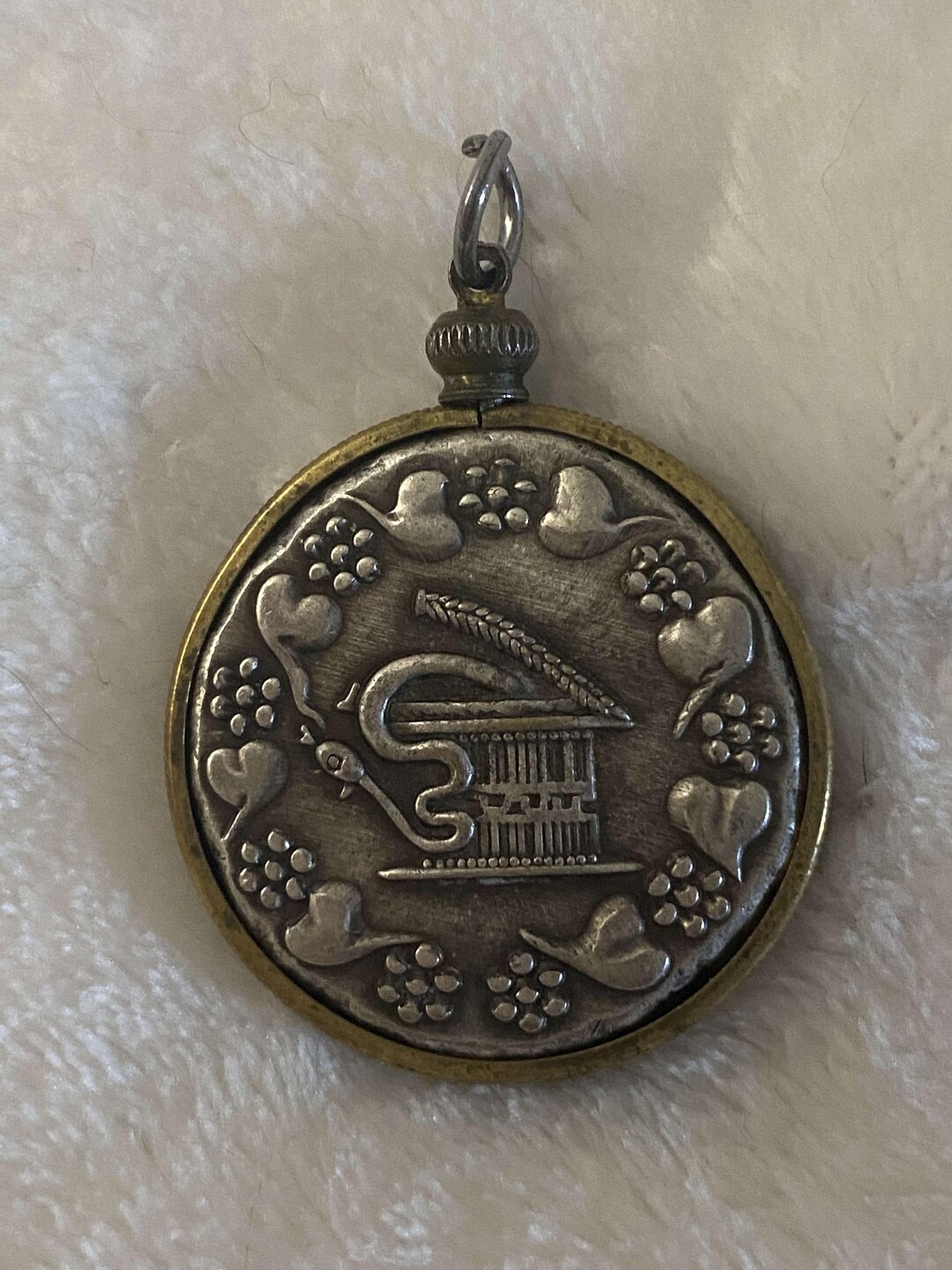Ancient Greek Pergamon Coin Pendant - Etsy