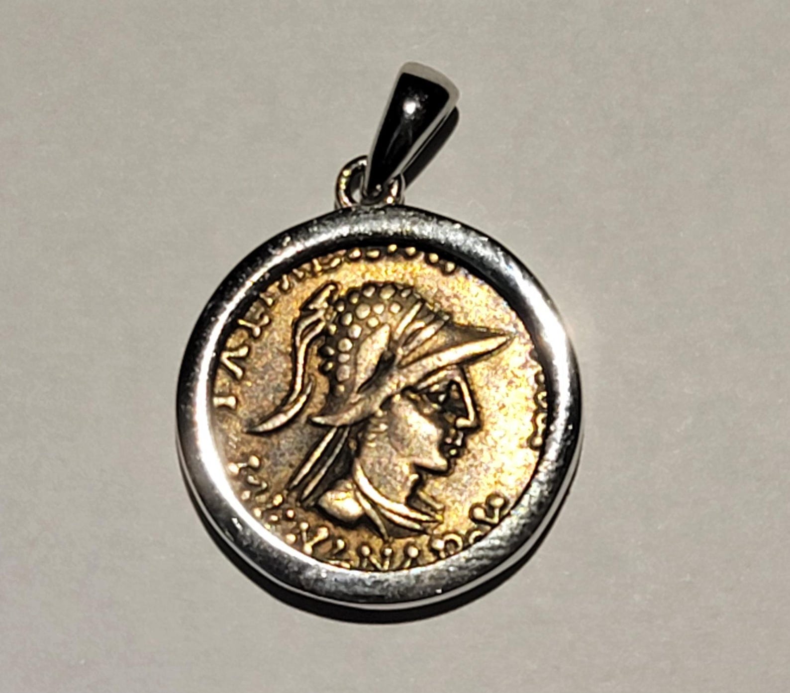 Ancient Indo Greek Kingdom Menander Coin Pendant - Etsy