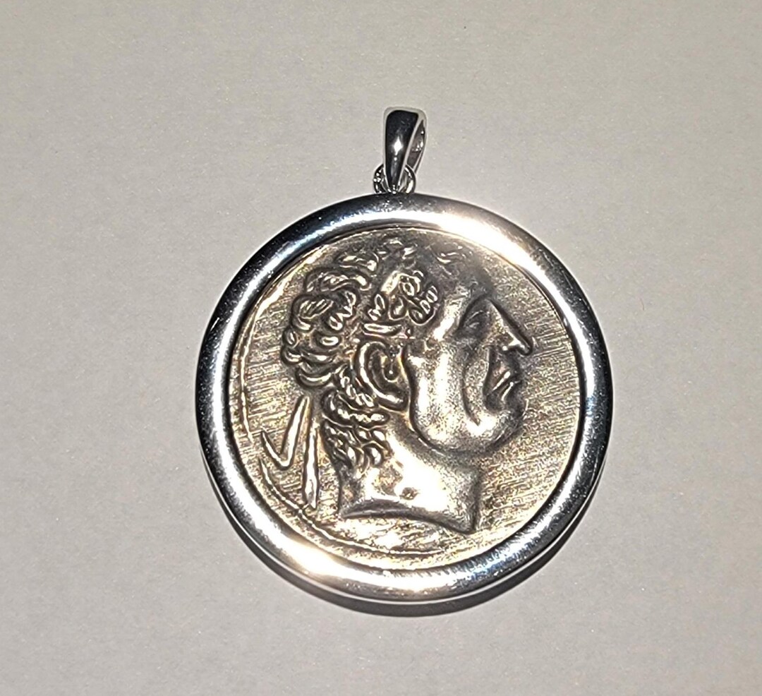 Ancient Greco-bactrian Kingdom Euthydemus I Coin Pendant - Etsy