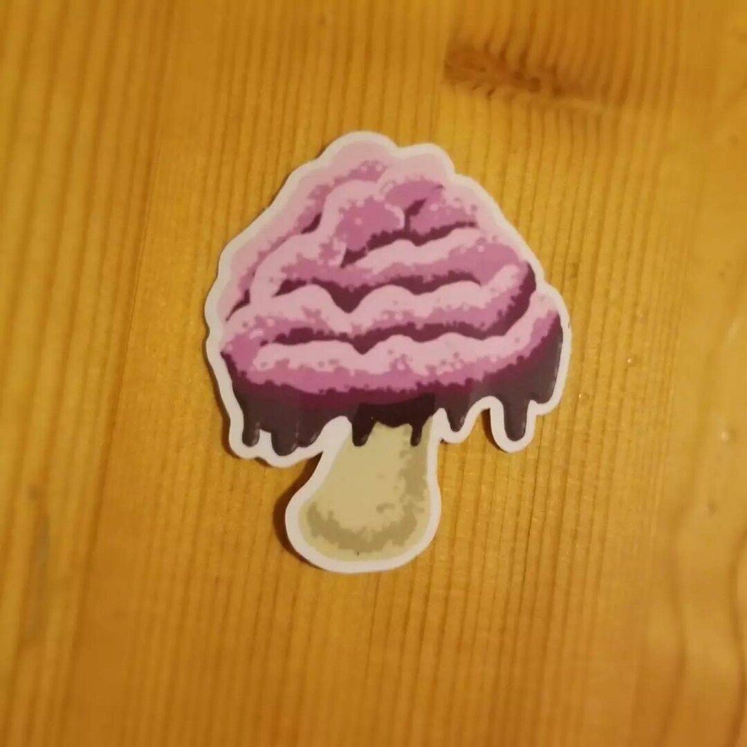 Brain Spore - Sticker - Etsy