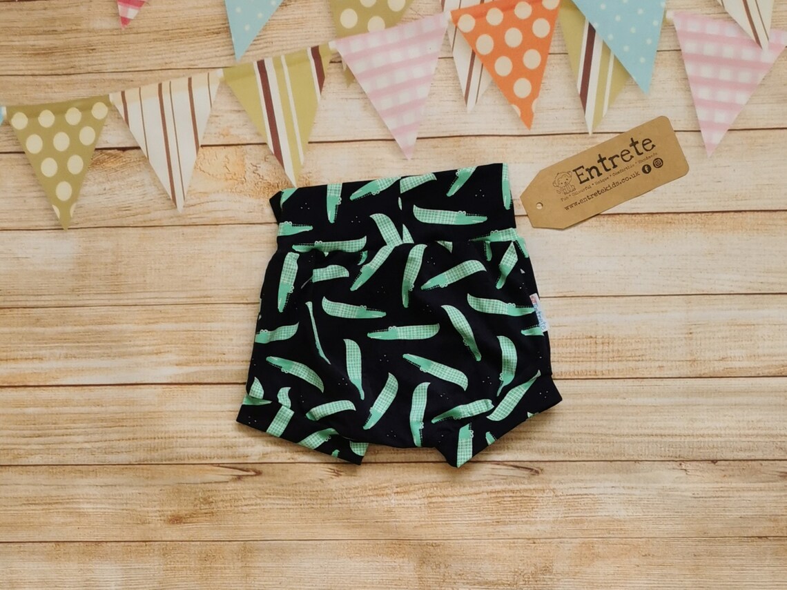 Navy Crocodiles Shorts | Fun Crocodile Shorts | Boys Crocodile Shorts ...