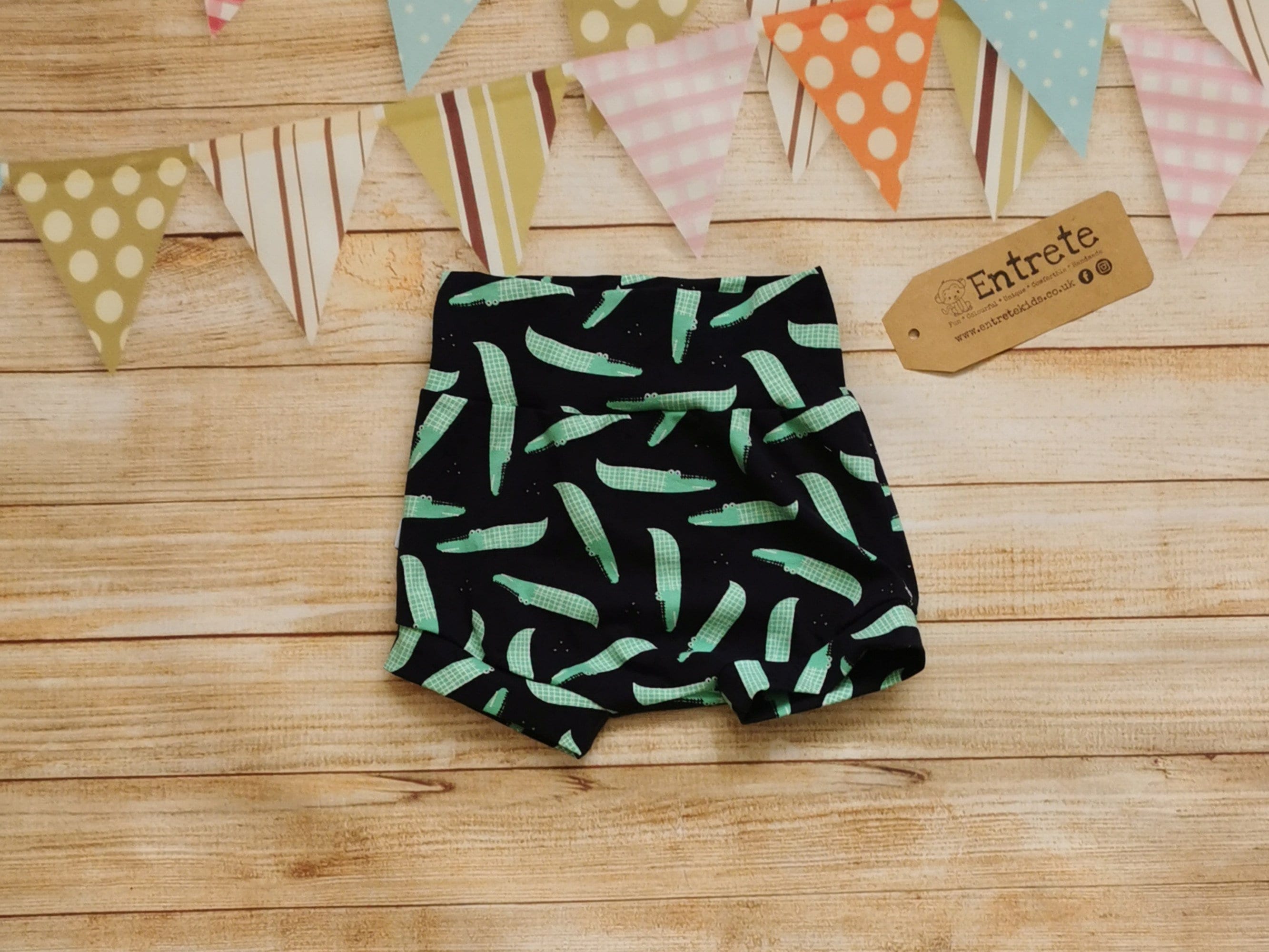 Navy Crocodiles Shorts | Fun Crocodile Shorts | Boys Crocodile Shorts ...