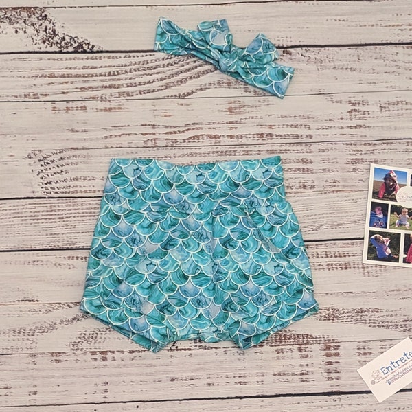 Mermaid Shorts - Etsy UK