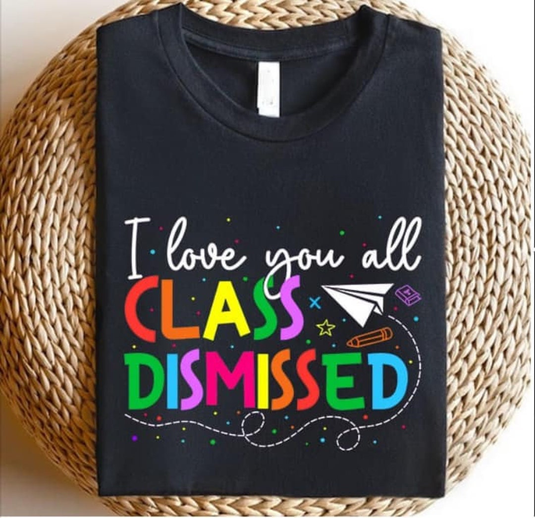 Class Dismissed Svg and Png - Etsy
