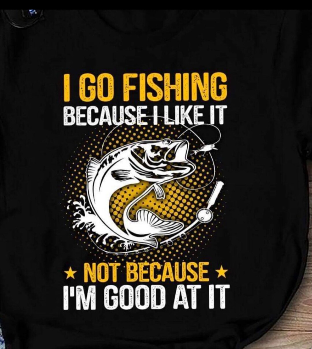 I Go Fishing Svg and Png - Etsy