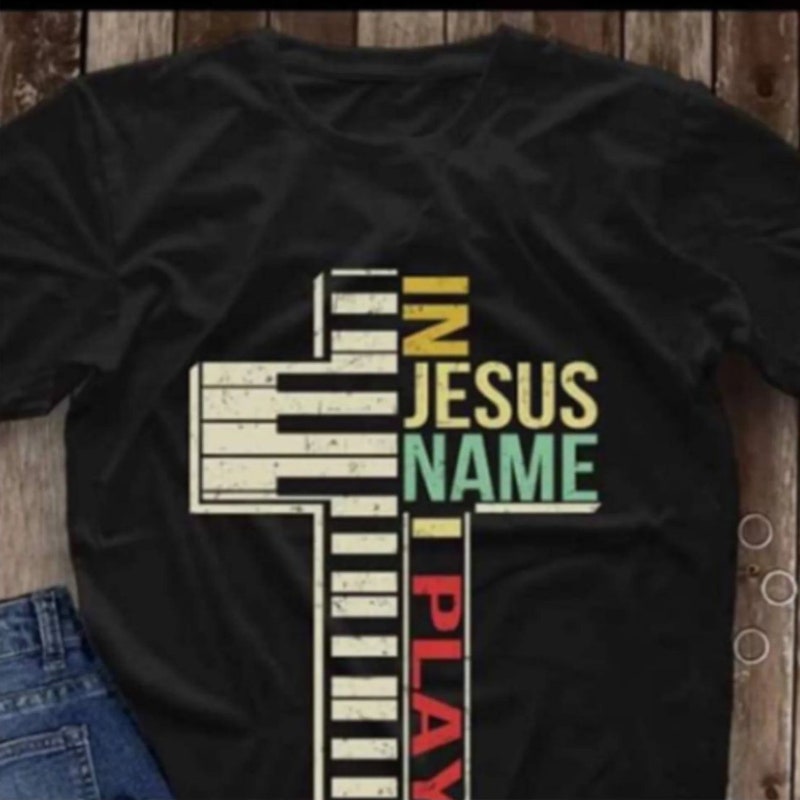 In Jesus Name I Play - Etsy