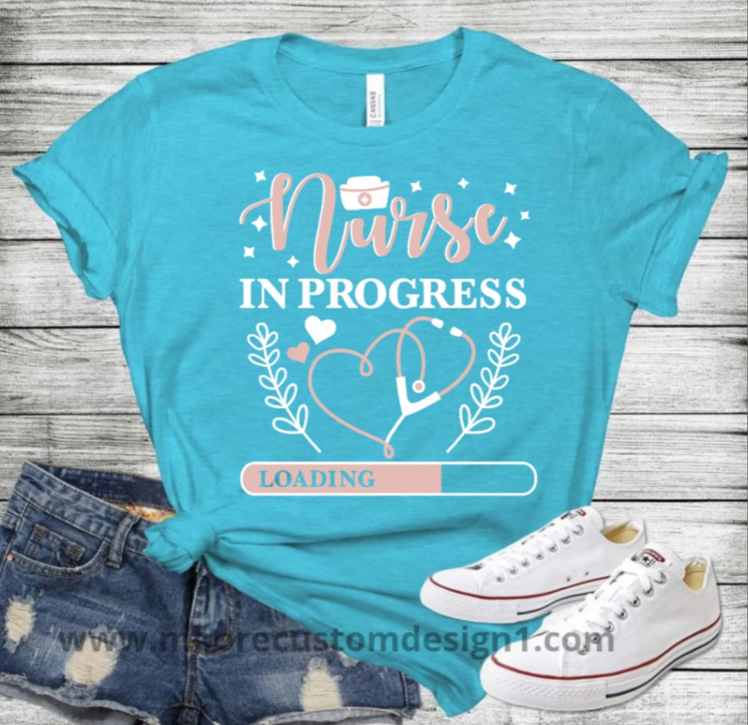 Nurse in Progress Svg and Png - Etsy