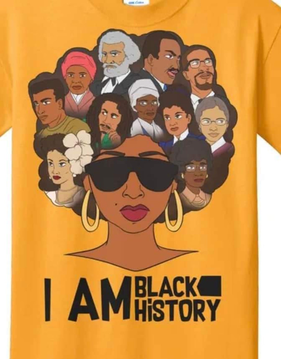 I Am Black History Characters SVG and Png Combo - Etsy
