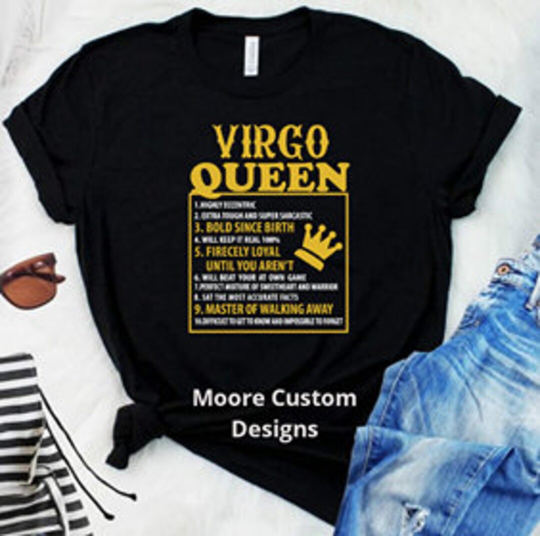 VIRGO QUEEN Svg Png - Etsy