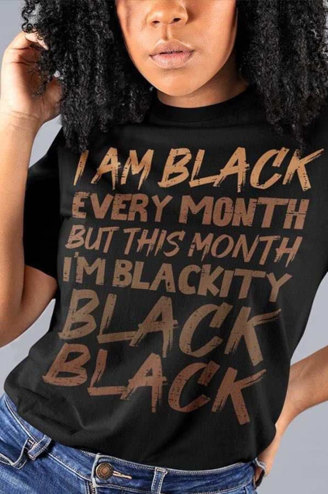 I Am Black Black Black Svg and Png - Etsy