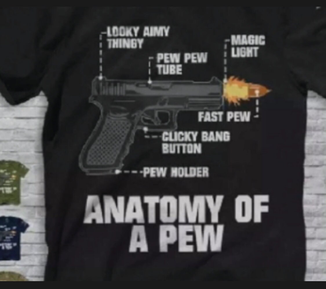 Anatomy of Pew Svg Png - Etsy