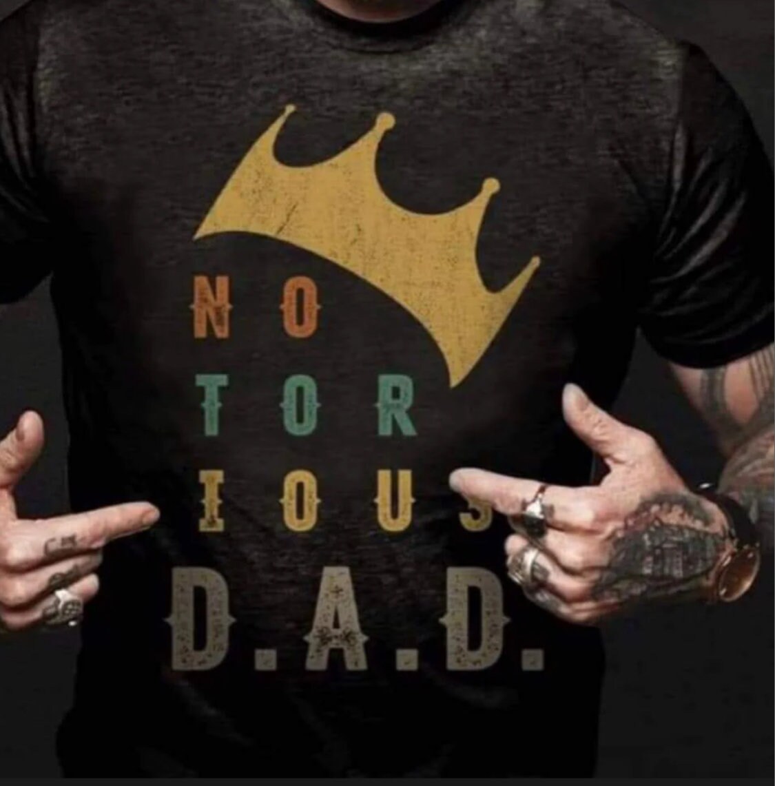 Notorious DAD Svg and Png - Etsy