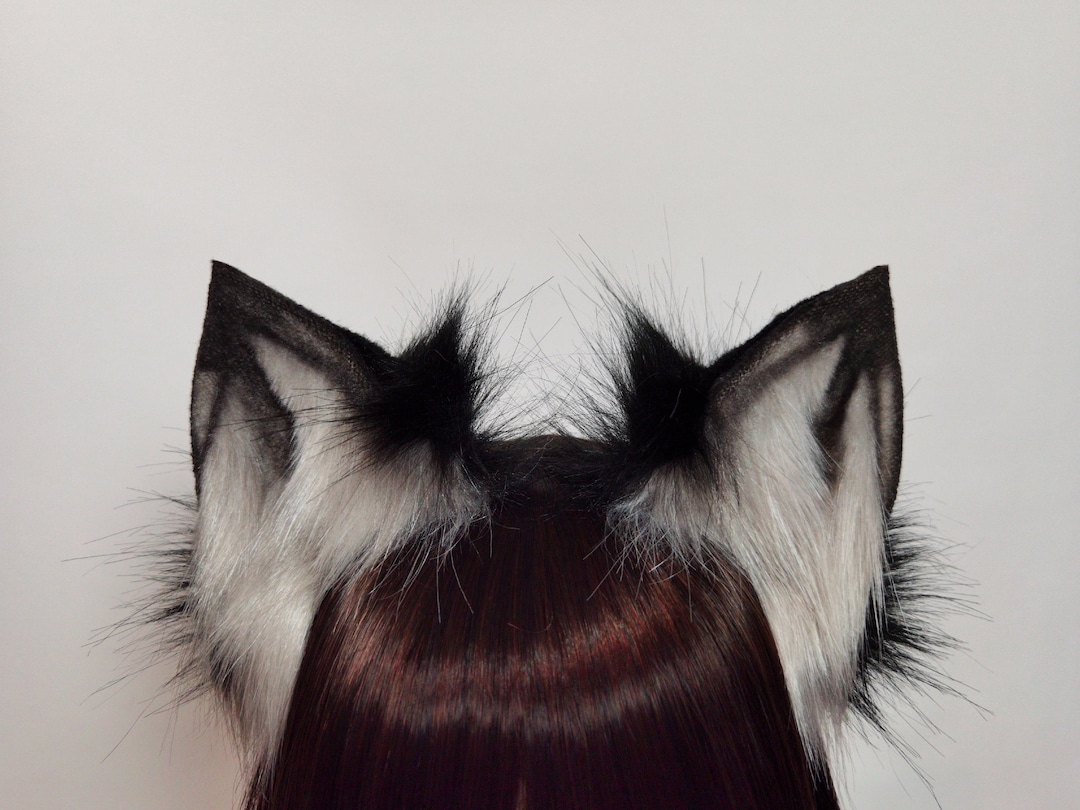 Black Wolf Ear Headband,werewolf Ear,furry Ear,animal Ears,blood Wolf ...