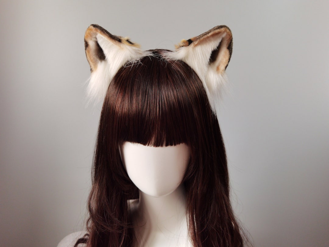 2.75/7cm Realistic Tiger Ears,animal Ears,leopard Cat Ears,leopard ...