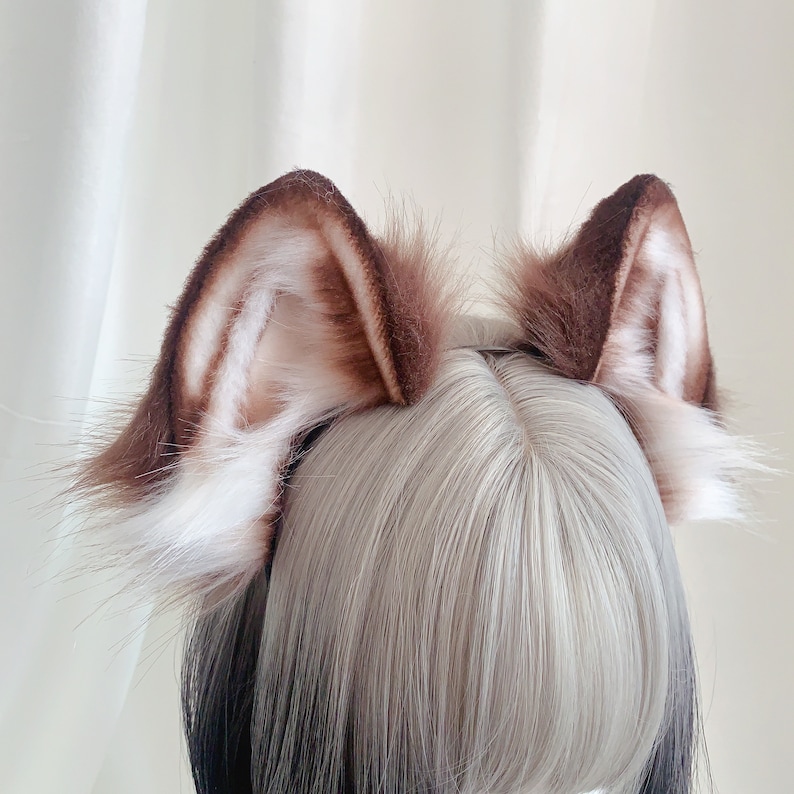 Wolf Ears Headbandwolf Ears Cosplayanimal Ears Headband - Etsy