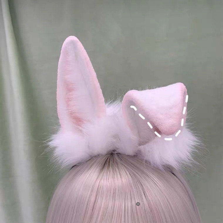 Bunny Ears Headbandrealistic Animal Earscosplay Earsbrown | Etsy