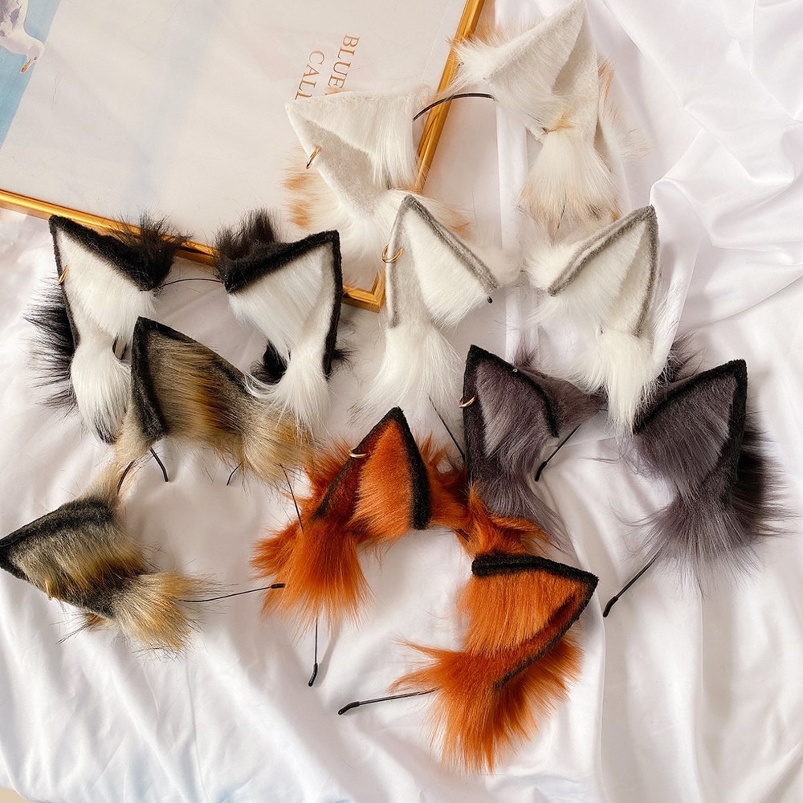 3.15 Realistic Werewolf Ears Headbandblack Wolf | Etsy