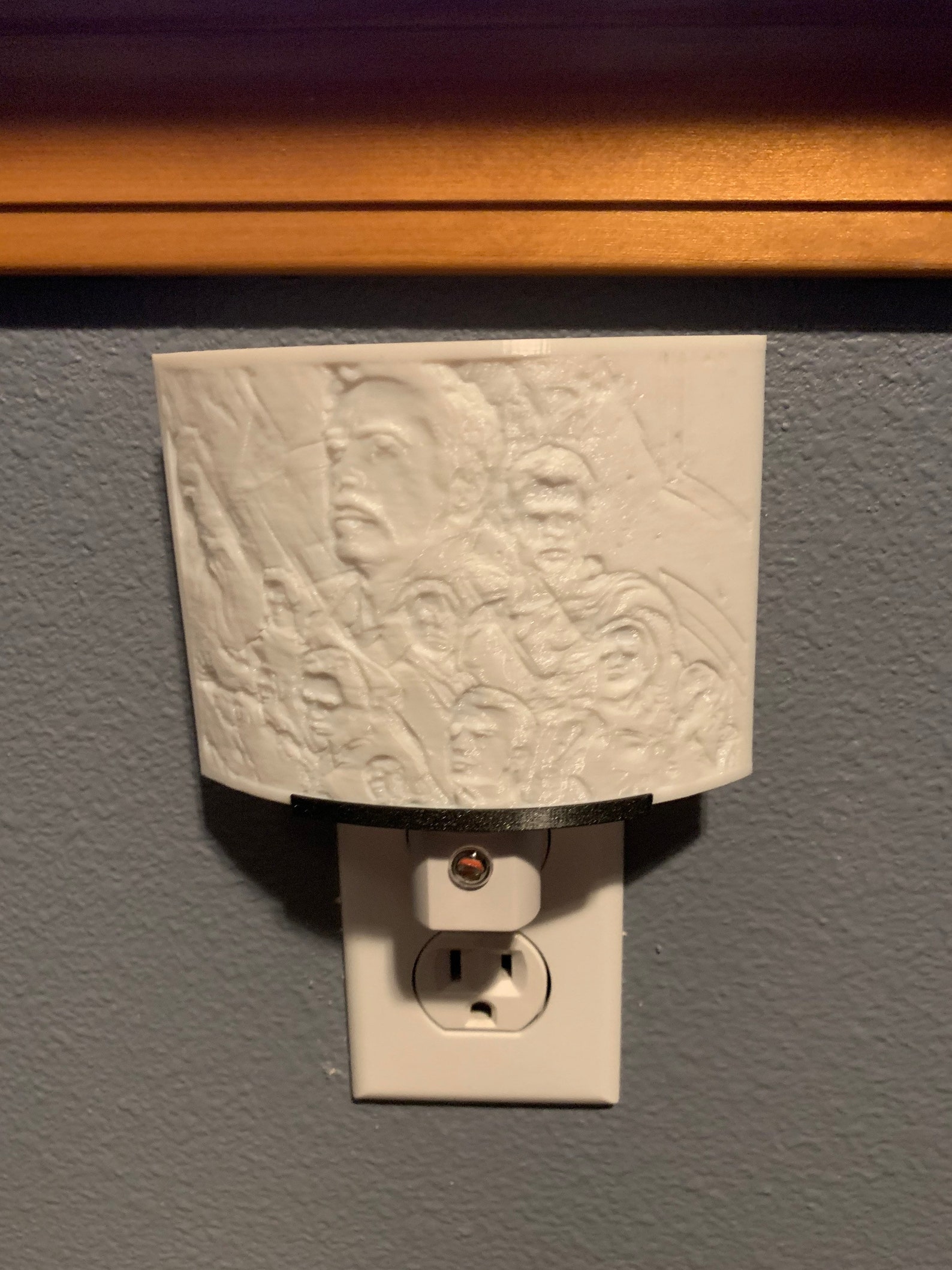 Night Light Custom 3D Printed Lithophane - Etsy
