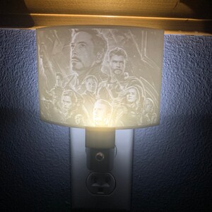 Night Light Custom 3D Printed Lithophane - Etsy
