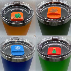 ICON Sliders 3D Printed Magnet Sliders for Magnetic Tumbler Style Lids ...