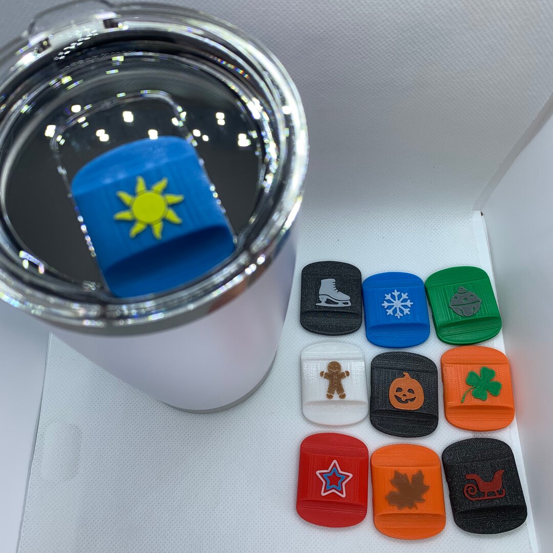 ICON Sliders 3D Printed Magnet Sliders for Magnetic Tumbler Style Lids ...