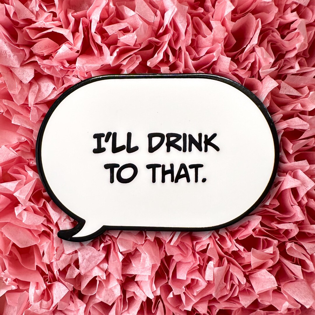 Vodka Stinger Enamel Pin - Etsy