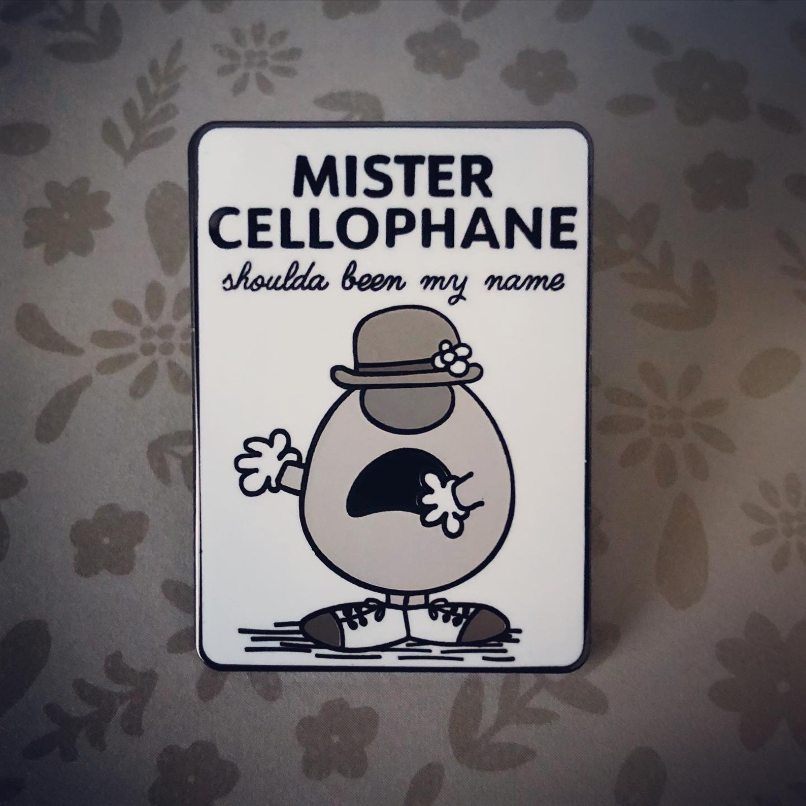 Mister Cellophane Enamel Pin - Etsy