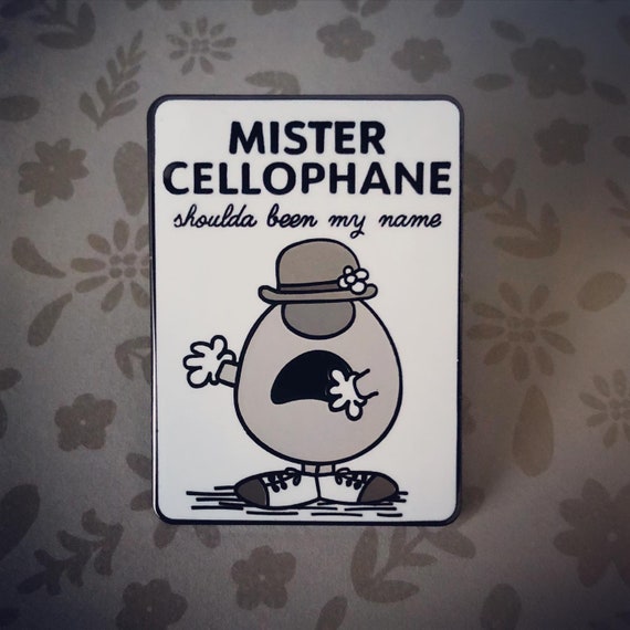 Mister Cellophane Enamel Pin - Etsy