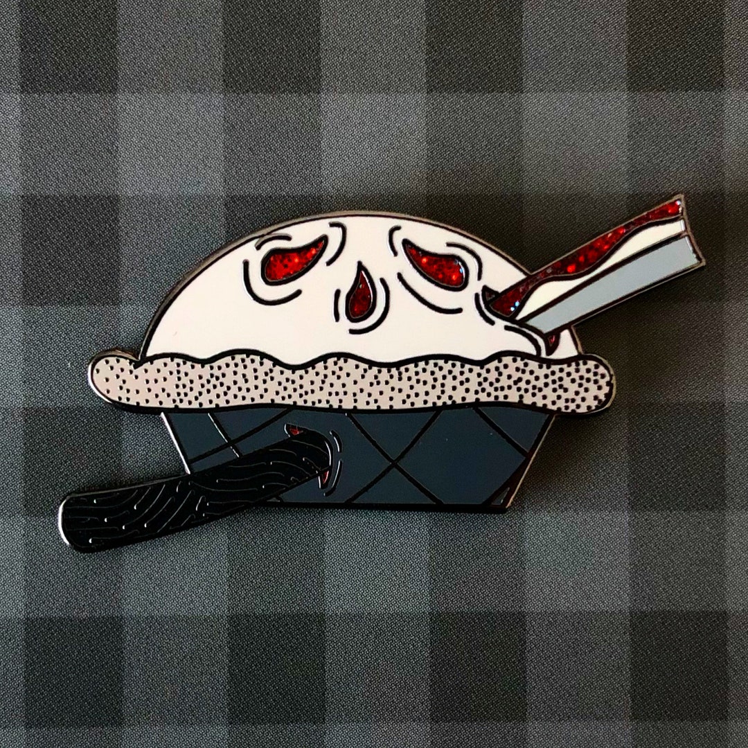 Bloody Meat Pie Enamel Pin - Etsy