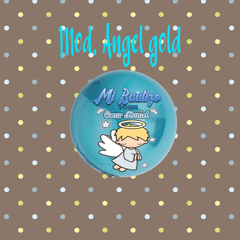 Mi Bautizo/bautizo/ Nuestro Bautizo / Globo - Etsy