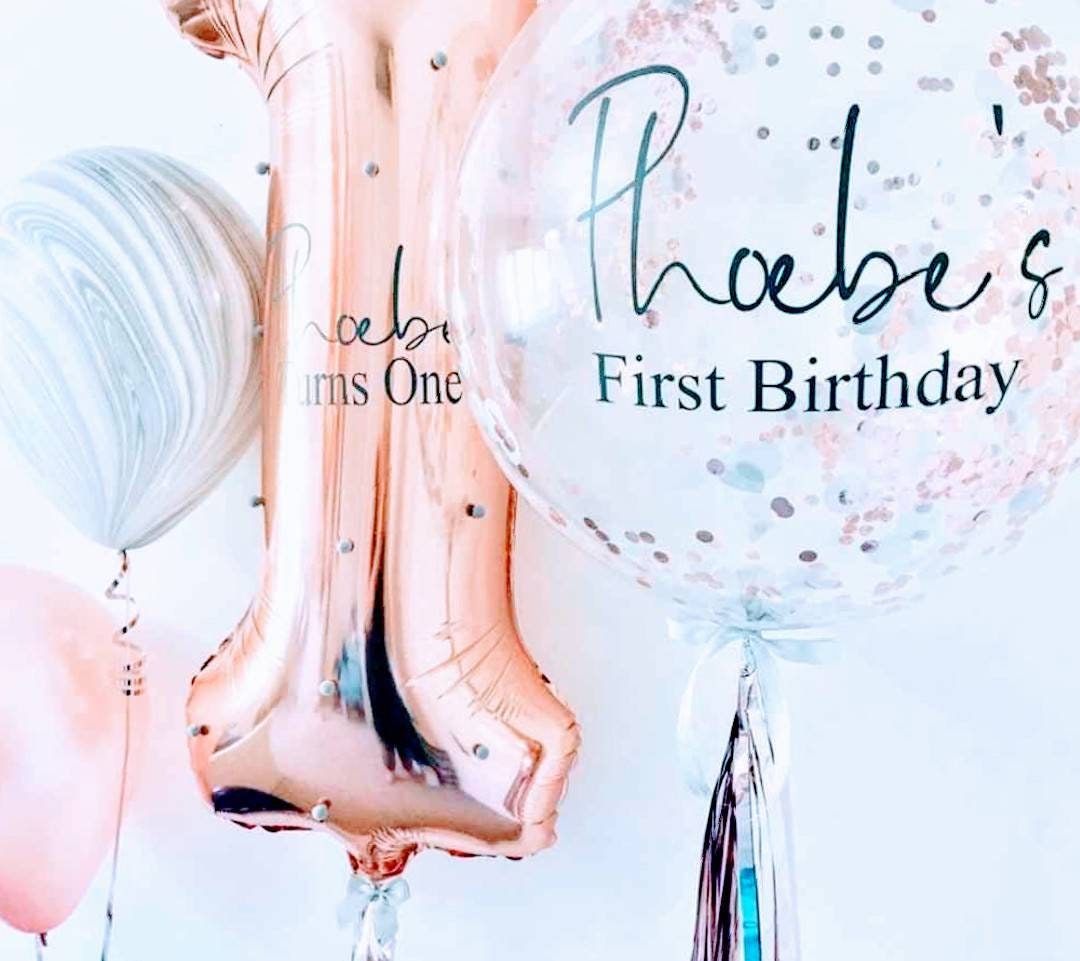 1st Birthday Balloon Kit - Etsy