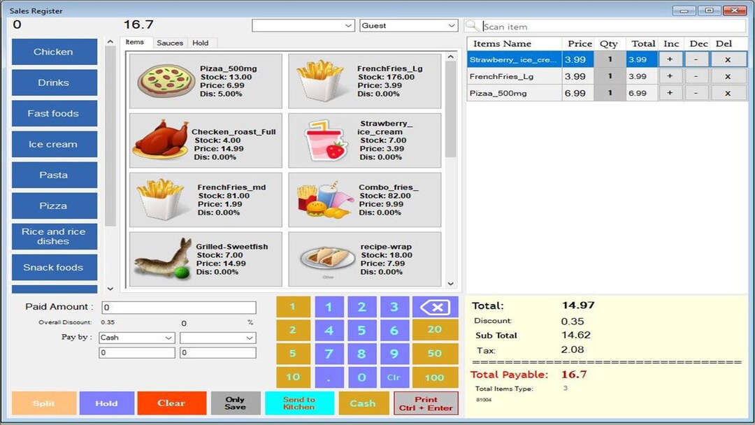 Restaurant POS Win - Rest POS Winform- Desktop Point of Sales Software ...