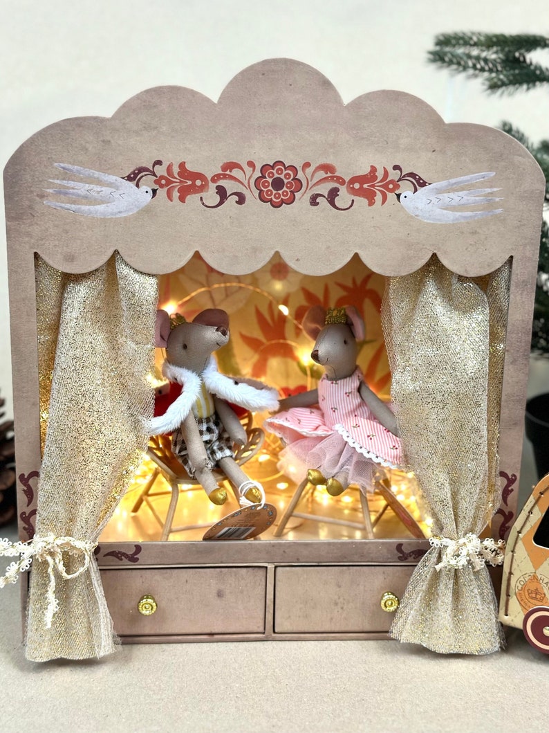 Vintage Puppet Theater Artisan Handmade Puppet Theater - Etsy Australia