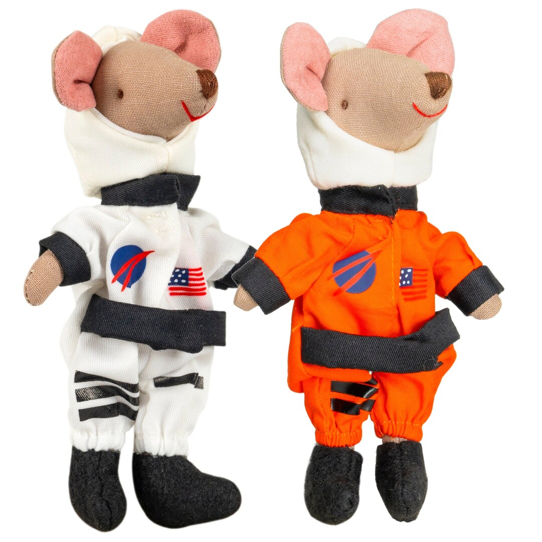 Dollhouse Mouse Stuffed Animallinen Mouse Toymouse Familycotton ...