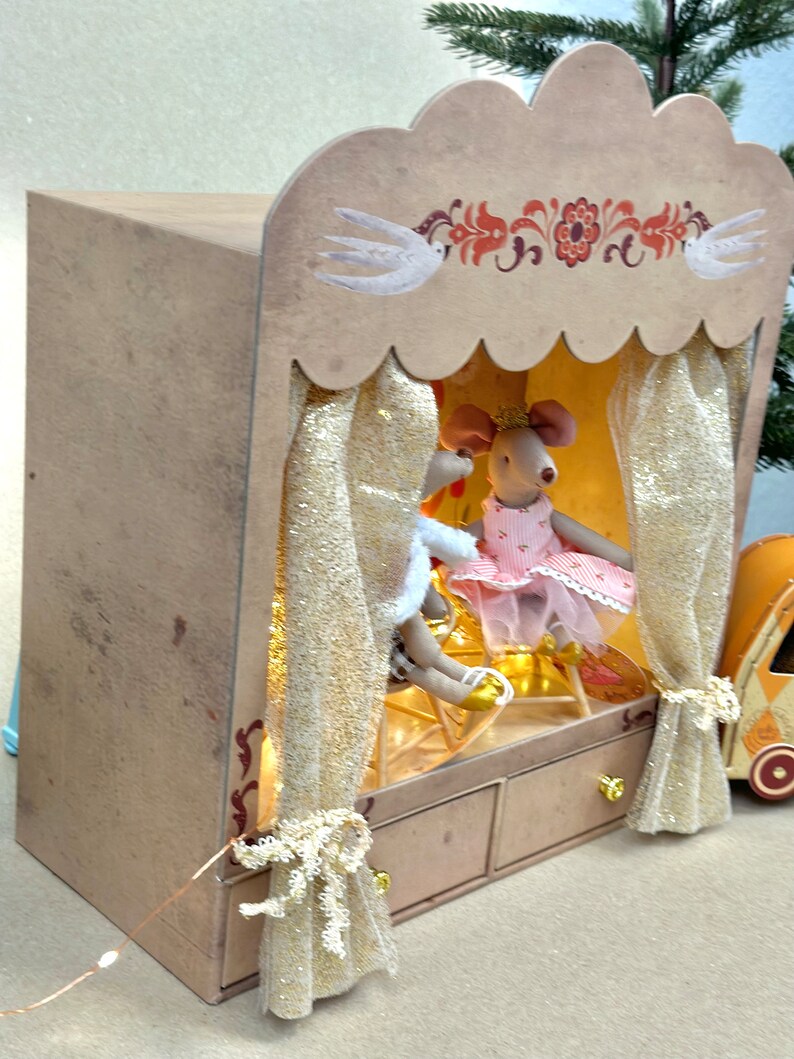 Vintage Puppet Theater Artisan Handmade Puppet Theater - Etsy Australia